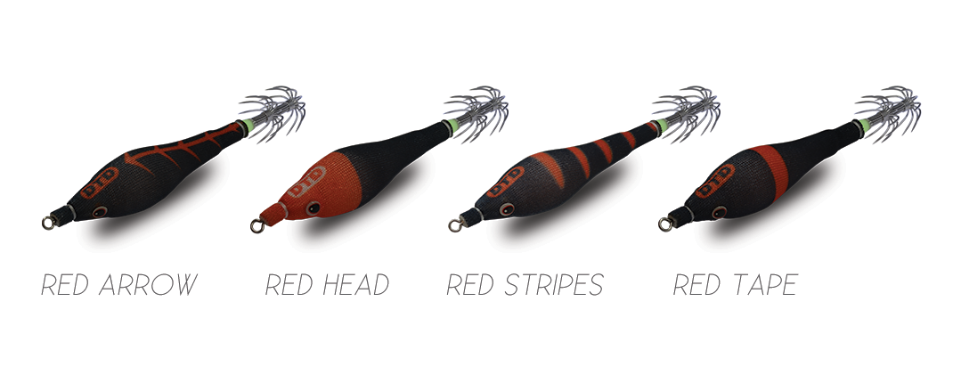 BLACK DIABLO | Soft squid jigs | DTD - High quality squid jigs