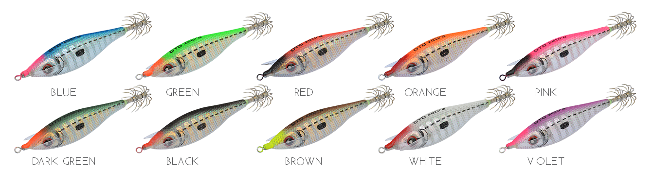 ZEBRA | Squid jigs Bukva | DTD - High quality squid jigs